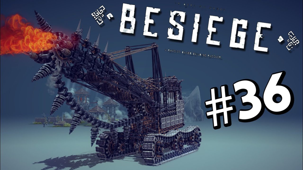 BIGGEST EXCAVATOR! | Besiege #36 | Player Creations! - YouTube