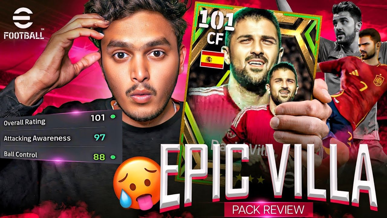 Sign David Villa Epic Double Booster Totally Worth Gameplay Review | DAVID Villa Pack #efootball ...