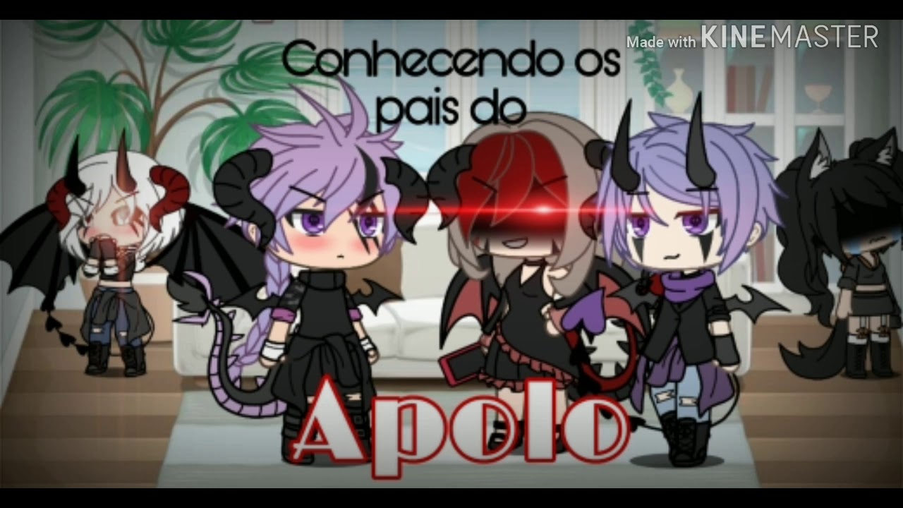 Conhecendo os pais do Apolo {gacha life} parte 1 - YouTube
