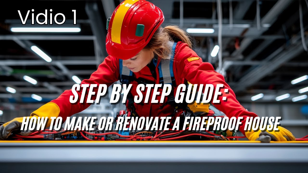 vidio 1 Step by Step Guide How to Make or Renovate a Fireproof House ...
