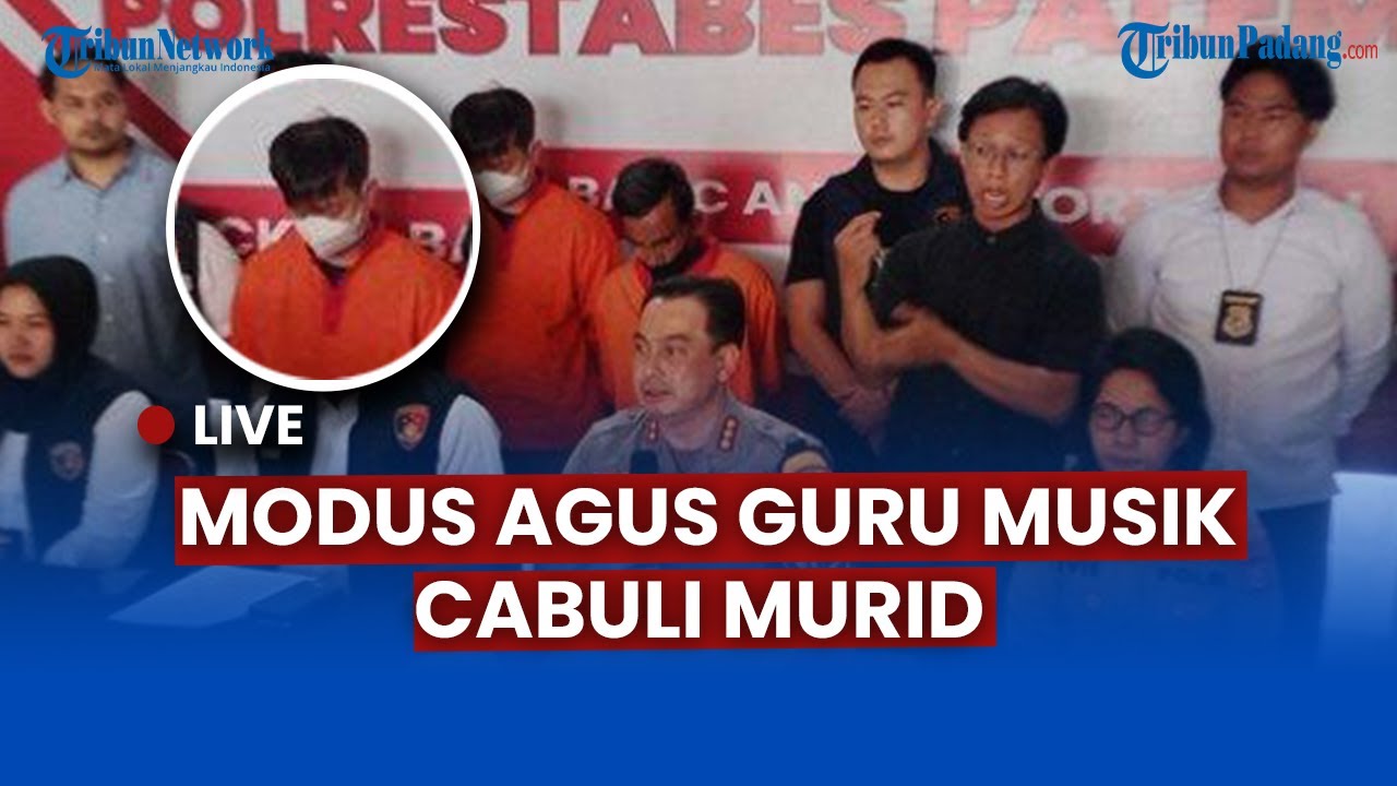 🔴Modus Licik Agus Guru Musik Cabul di Palembang, Berdalih Agar Lentur ...