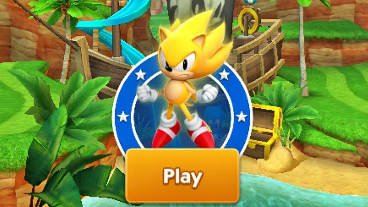 Sonic Dash - Classic Super Sonic New Character Unlocked and Fully ...