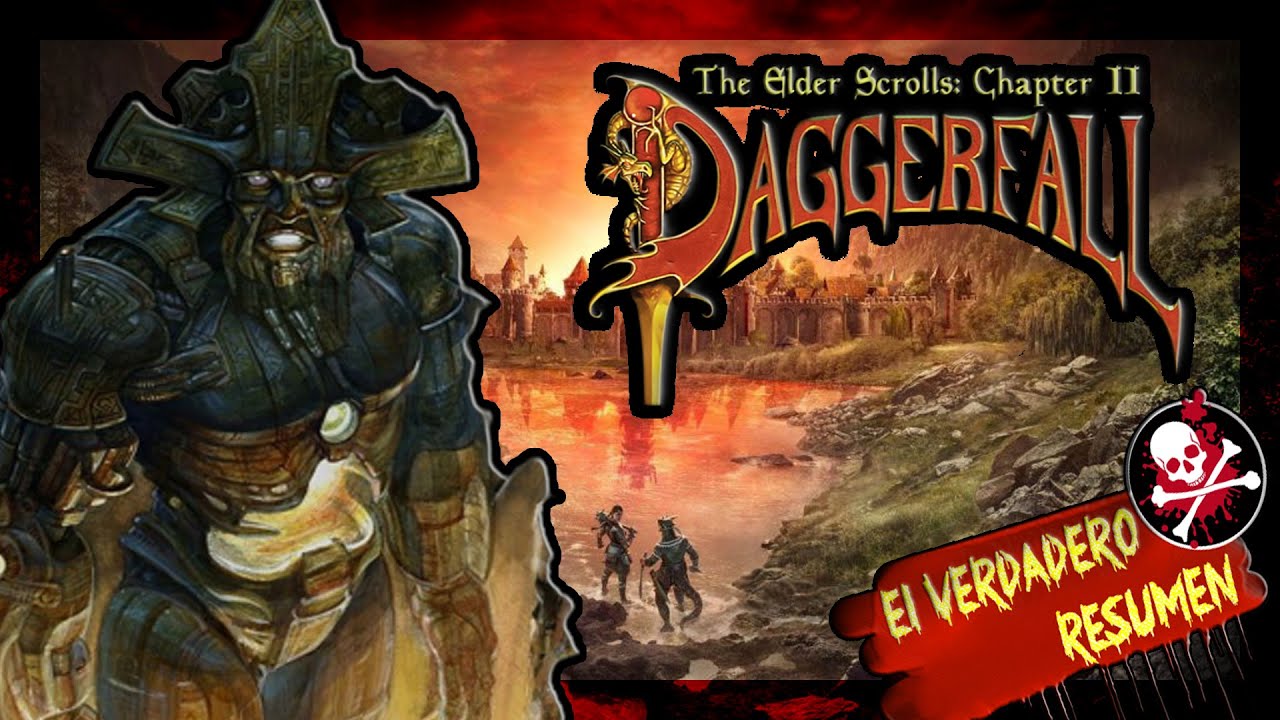 ¡El verdadero resumen de THE ELDER SCROLLS: DAGGERFALL! (TES 2 ...