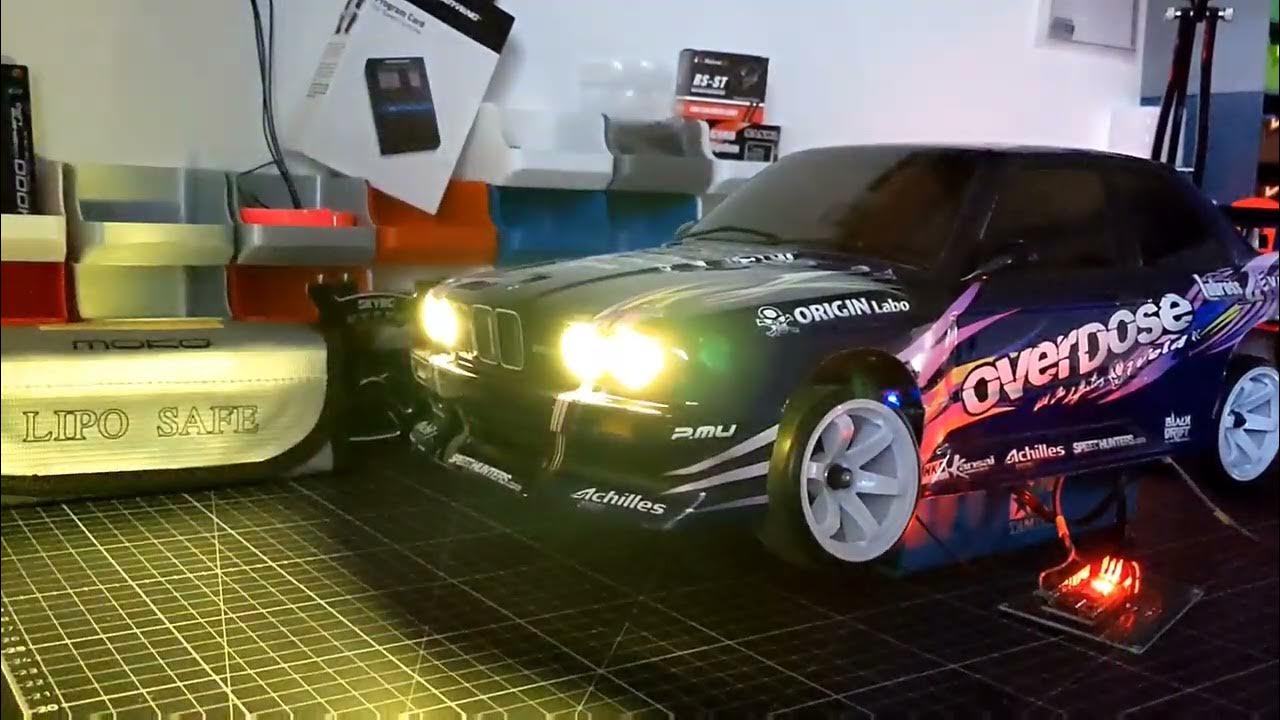 rc car drift light self made with arduino / digispark - YouTube