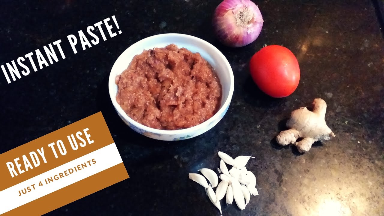 Pre-mix | Ready to use cooking paste made | Using just 4 ingredients ...