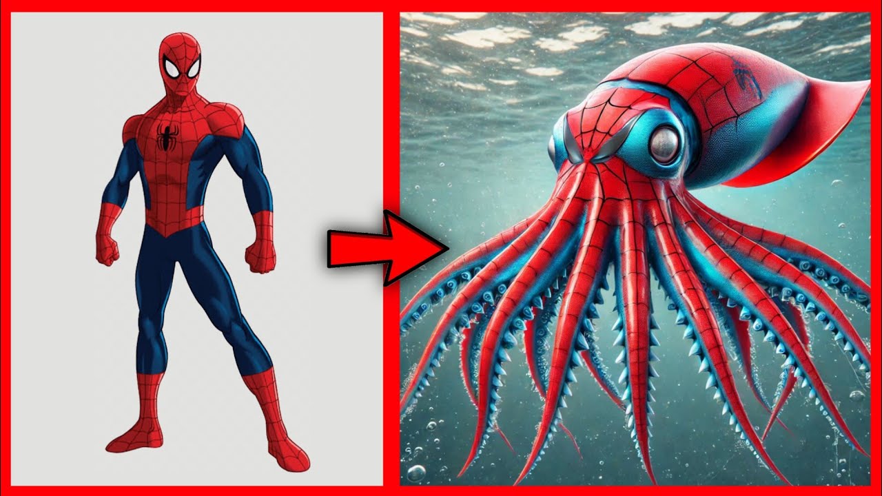 AVENGERS but SQUID 🦑 😒 VENGERS 🔥 All Characters (marvel & DC) 2024 ...