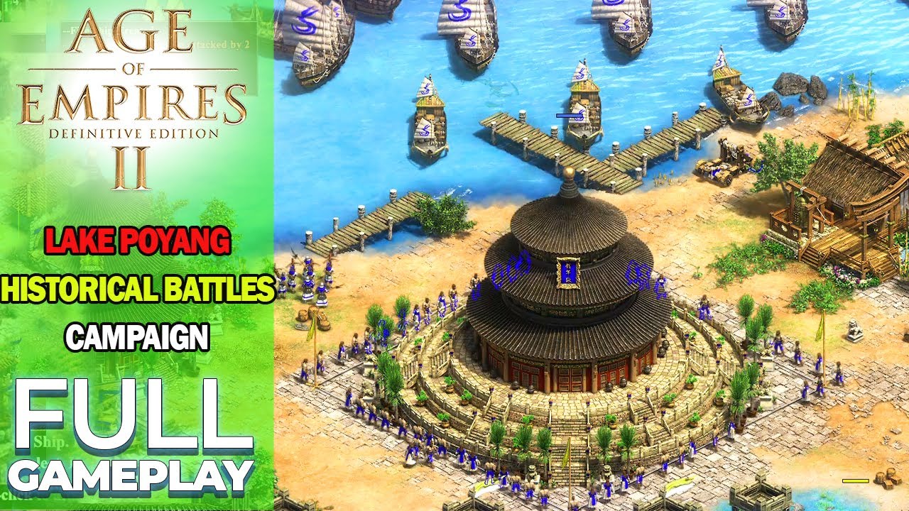 Age of Empires 2 Definitive Edition | Lake Poyang 1v7 | Historical ...