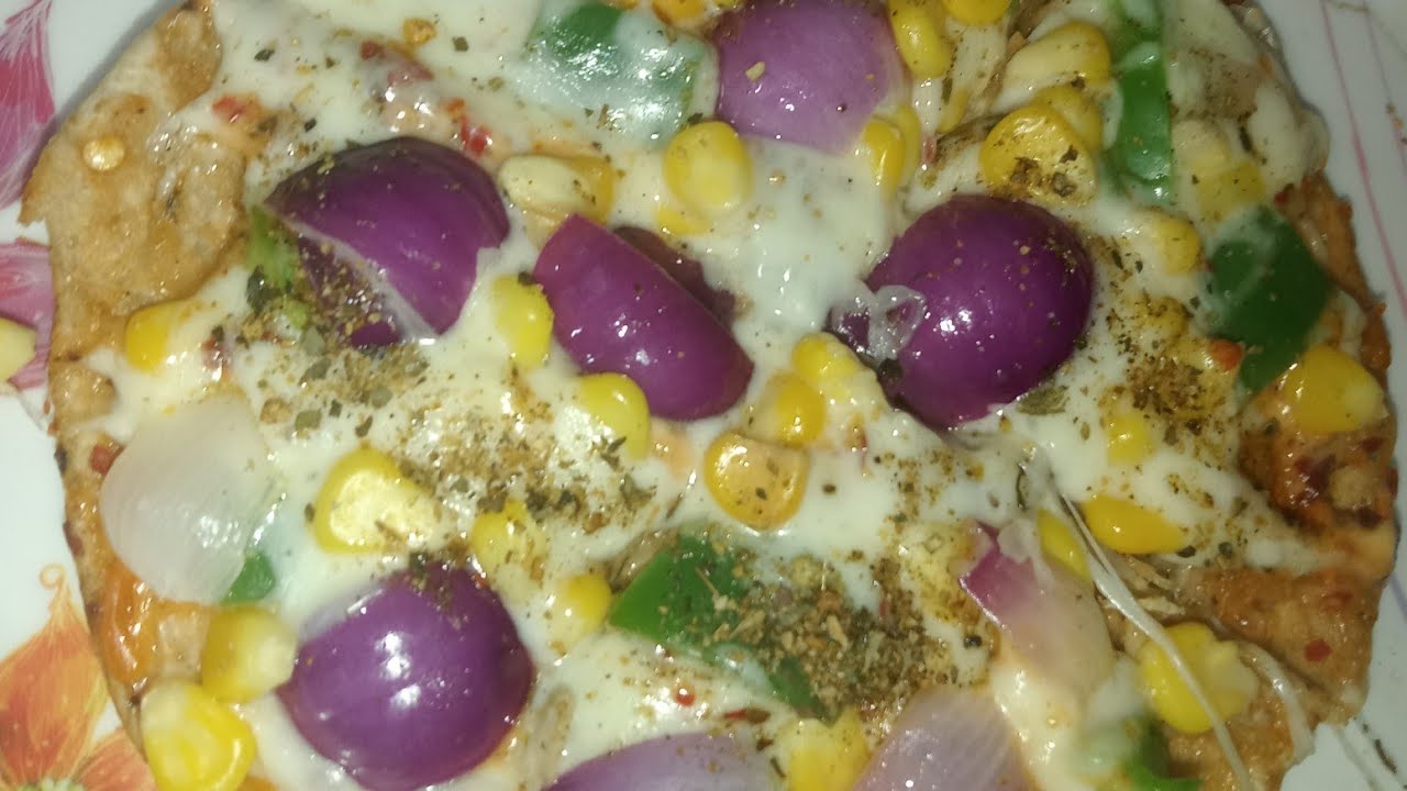 easy and healthy roti pizza Reddy in 5 minutes #pizzalover#homemade# ...
