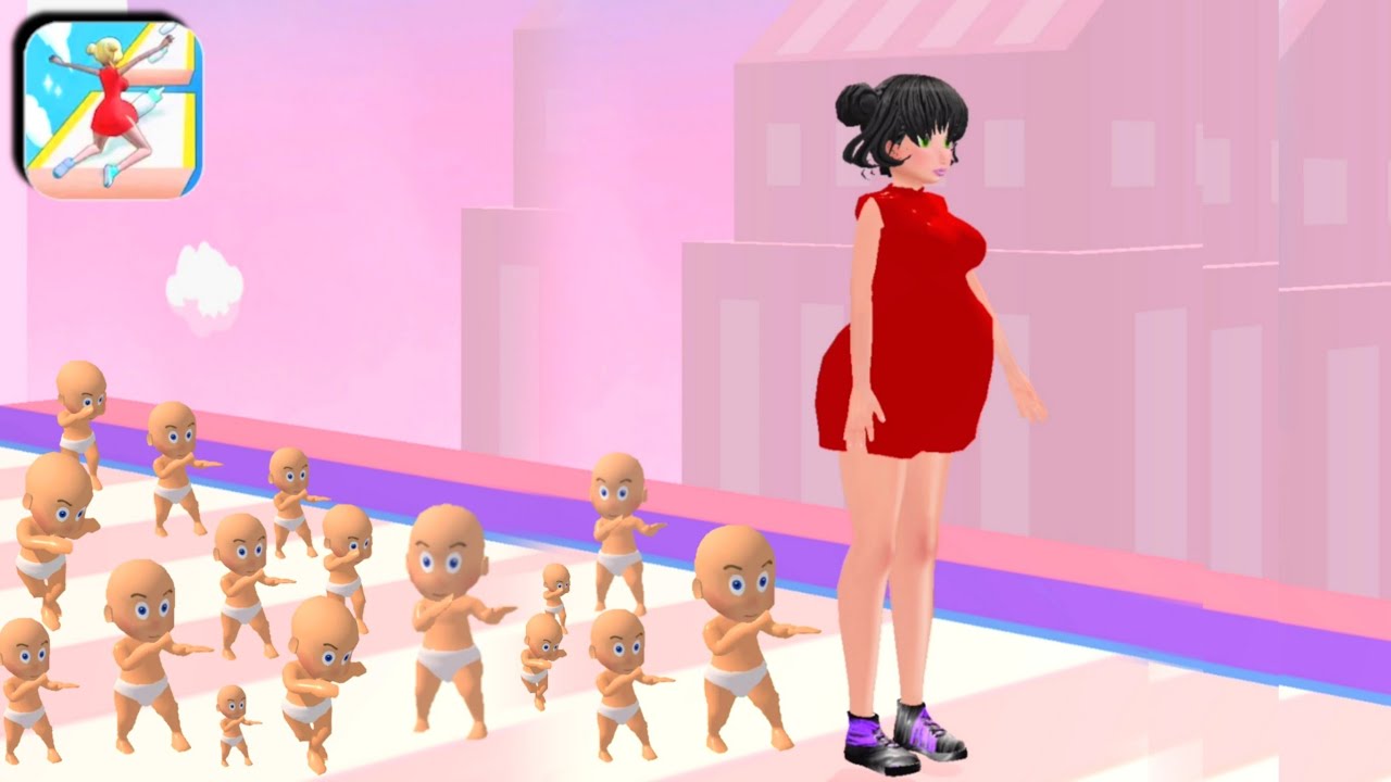 Pregnant Run 🤰👶 🤰 Games All Levels Gameplay Android, iOS NEW UPDATE ...