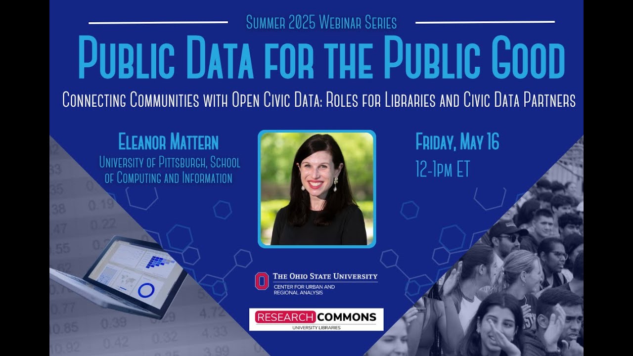 Connecting Communities with Open Civic Data with Nora Mattern - YouTube