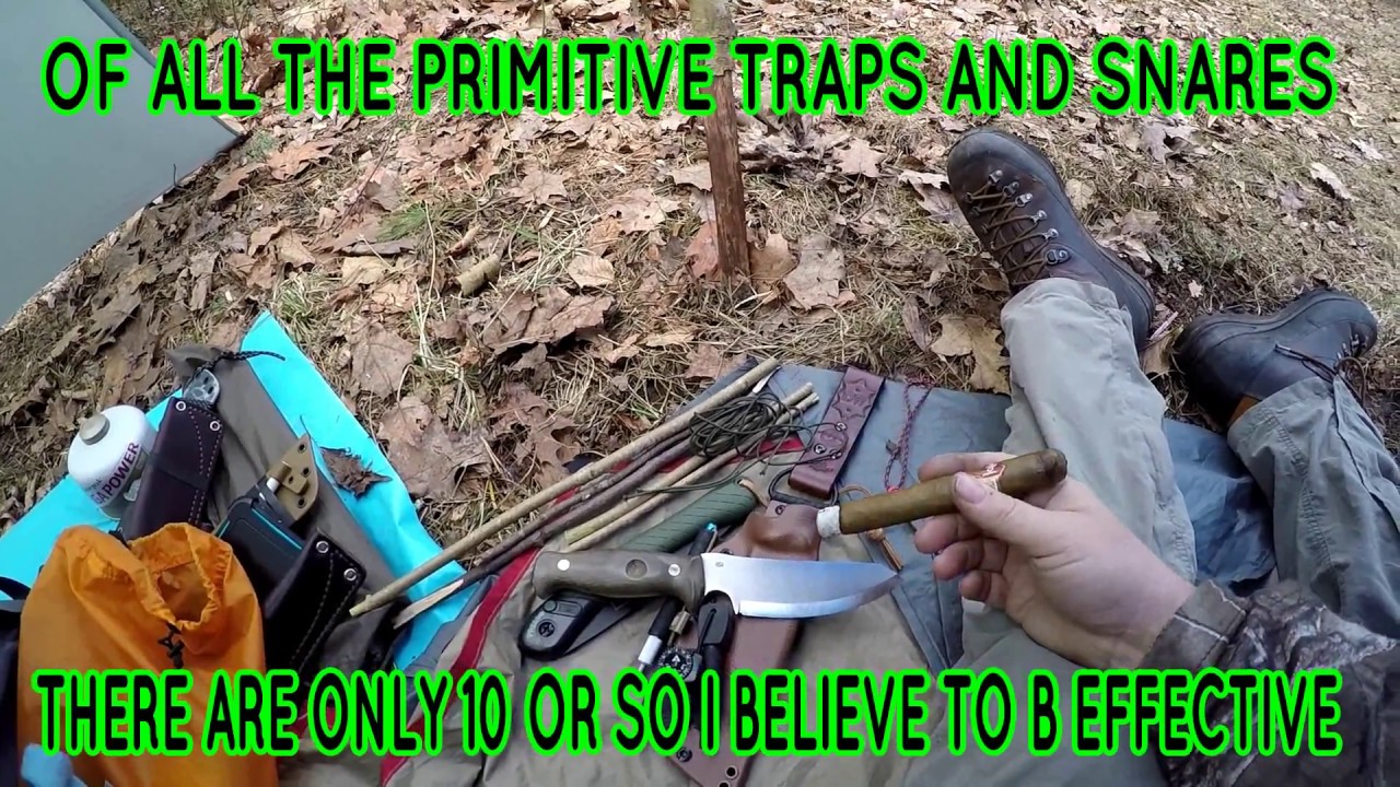 Bushcraft- Effective, Primitive Scissor Snare- Yellow Hawk Customs ...