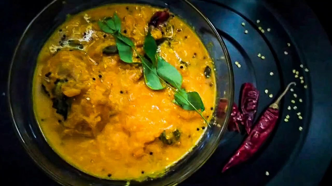 മാമ്പഴ പുളിശ്ശേരി | Mambazha Puliserry | Onam Vishu Sadya | Kerala ...