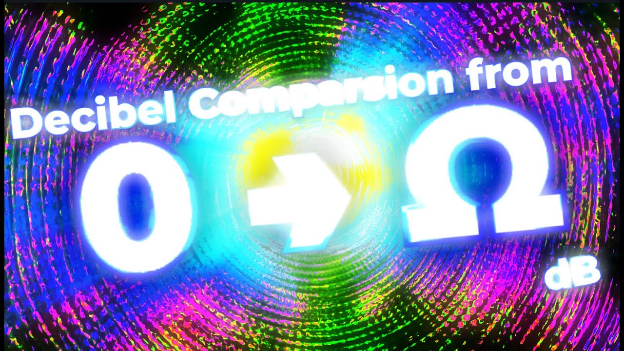 Decibel Comparsion from 0 to Absolute Infinity dB !!! - YouTube