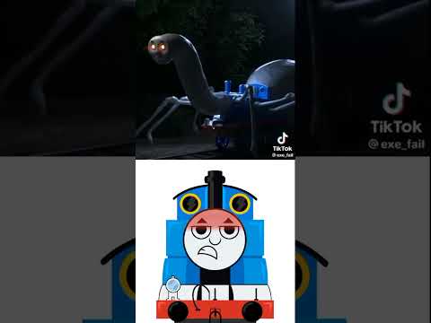 Thomas get The Walking Spider 😱 #thomasanimation
