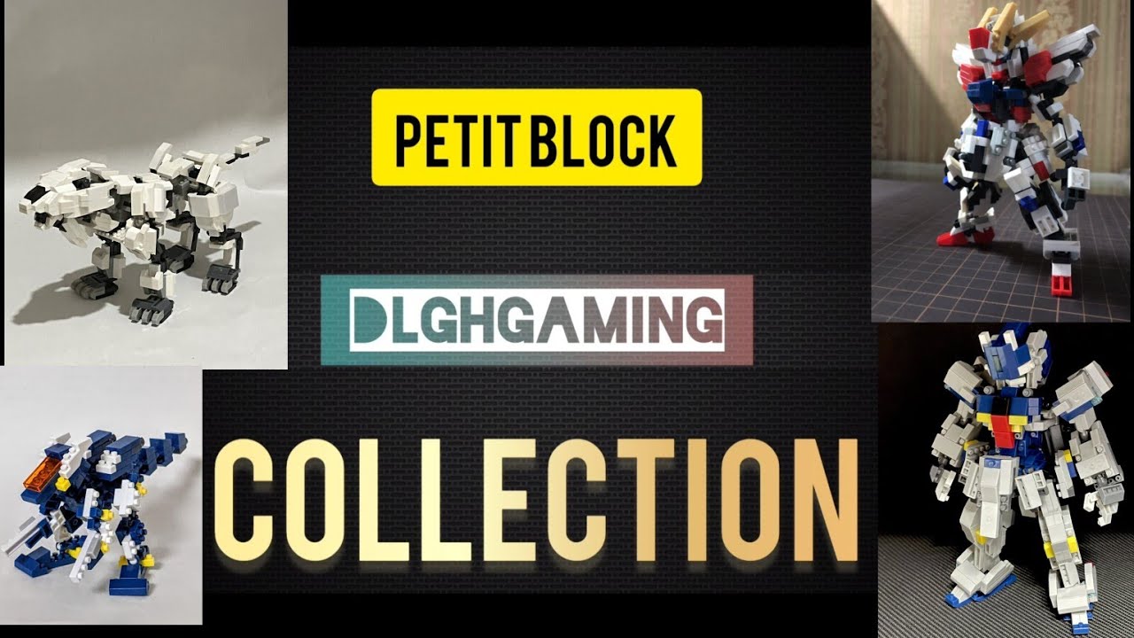 Daiso Petit Block Collection - YouTube