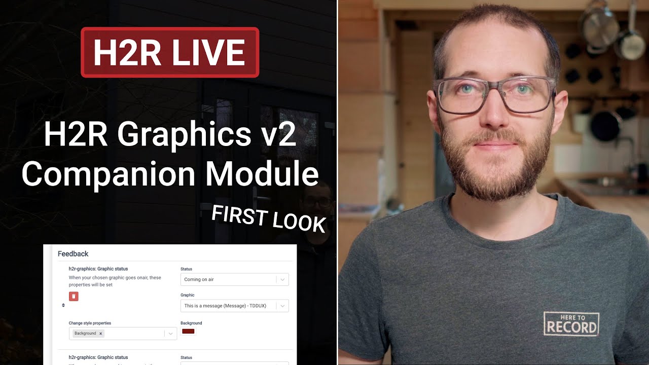 Early look at H2R Graphics v2 Companion Module! // H2R Live - YouTube