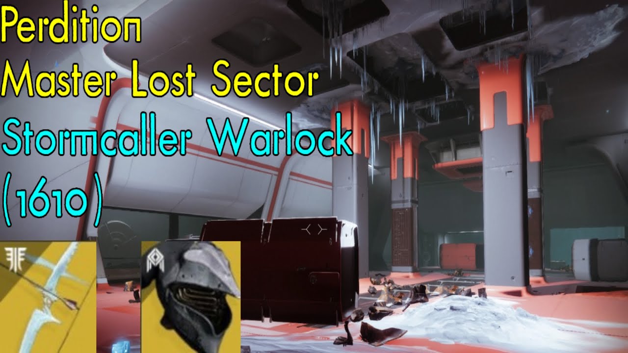 Destiny 2 | Perdition | Master Lost Sector | Stormcaller Warlock (w ...