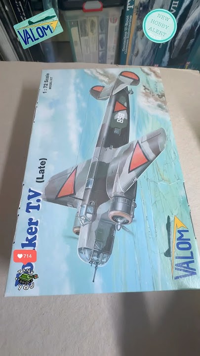 New stash unboxing! 1/72 Fokker T.V #valom #scalemodel #ww2 #aviation #hobby #plamo #unboxing ...