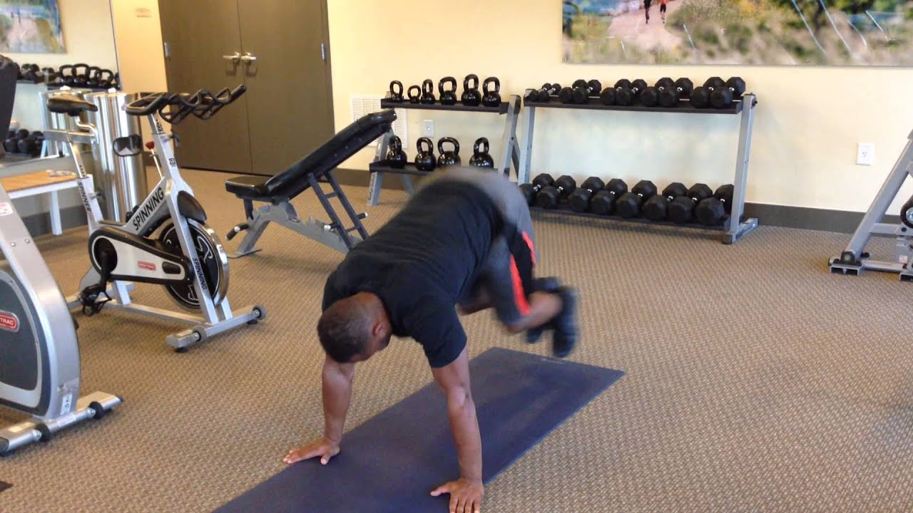Plank Jumps - YouTube