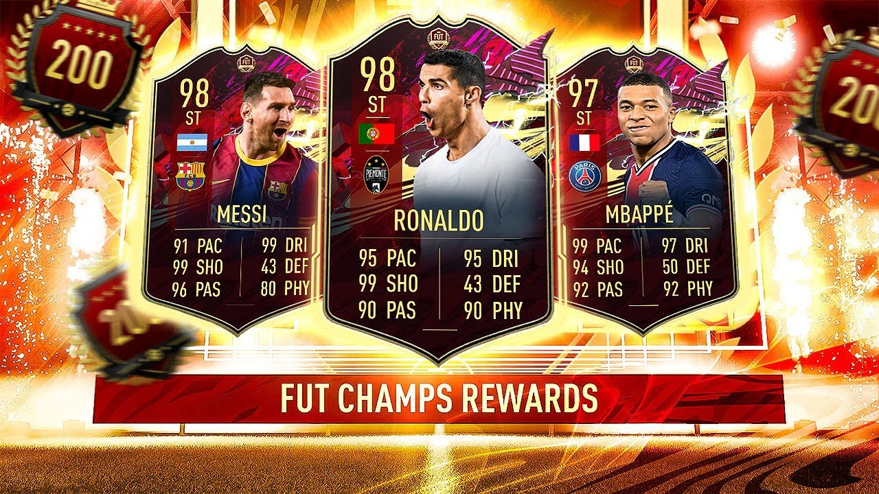 ALL TOTS IN RED PICKS! TOP 100 FUT CHAMPIONS REWARDS! #FIFA21 ULTIMATE ...