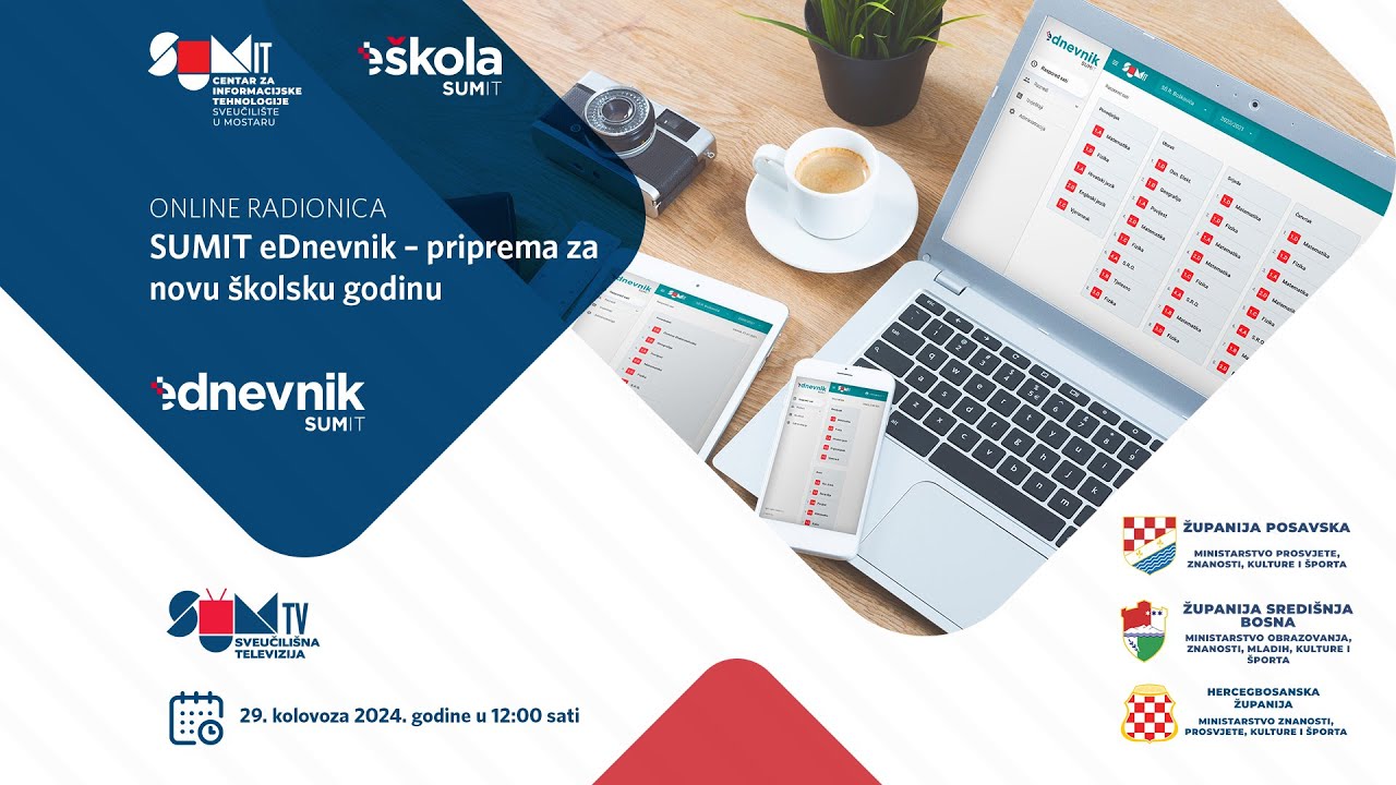 SUM TV | SUMIT eDnevnik – priprema za novu školsku godinu - YouTube