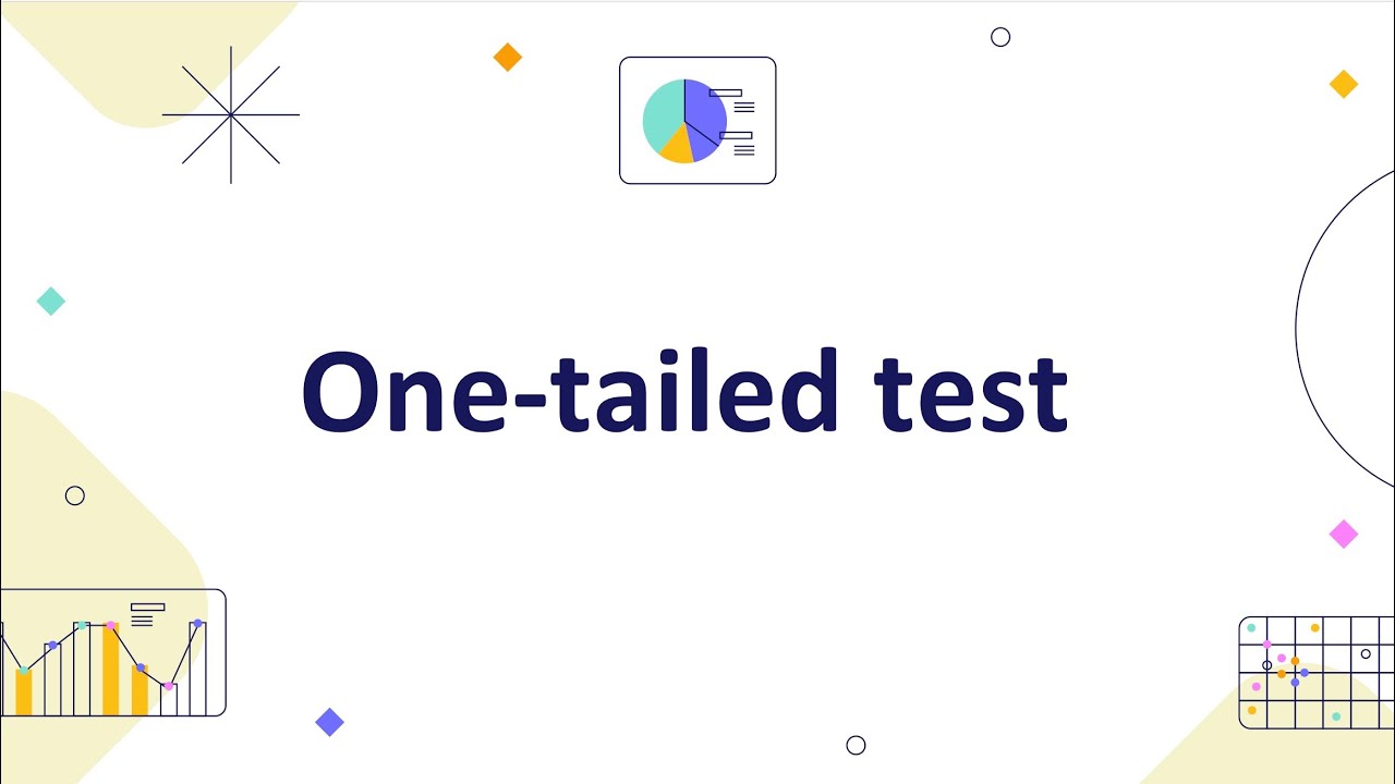 One-tailed test - YouTube