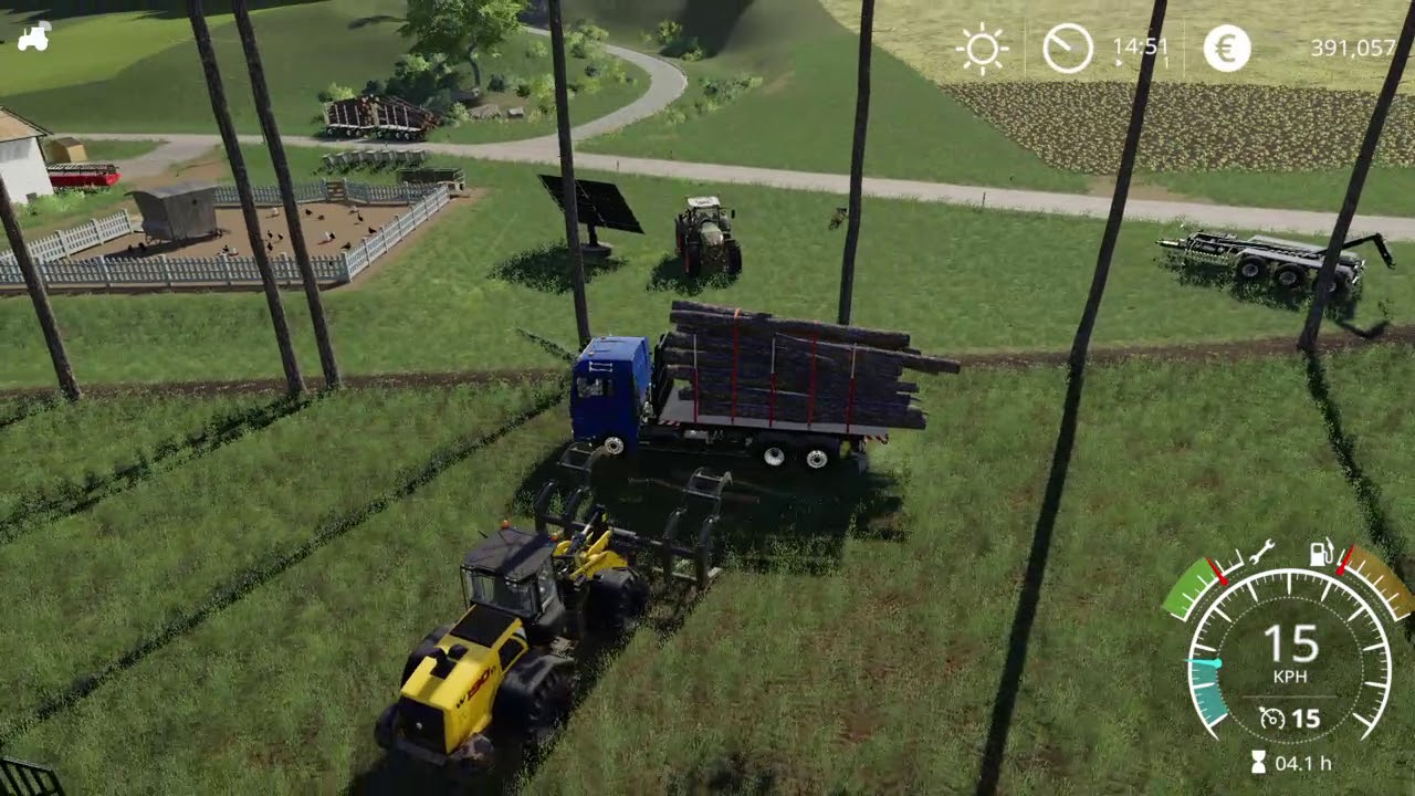 Farming Simulator 19 logging - YouTube