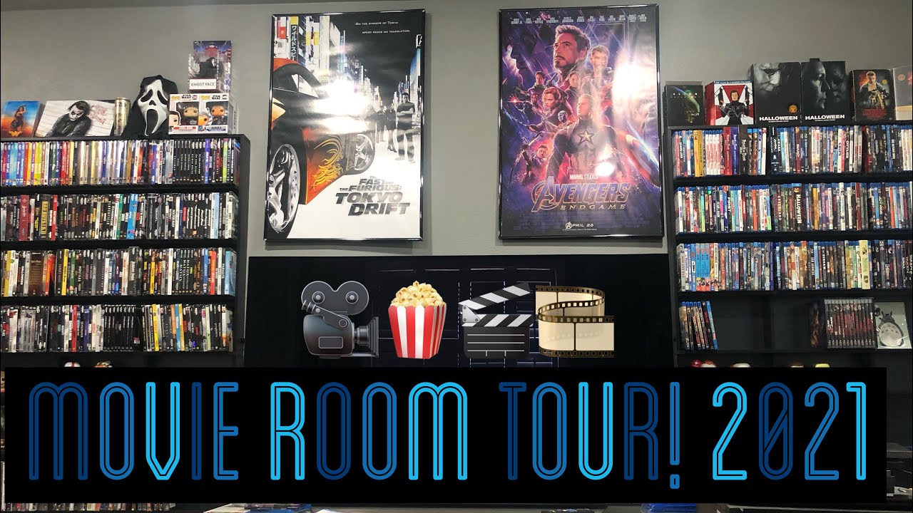 MOVIE ROOM TOUR 2021! - YouTube