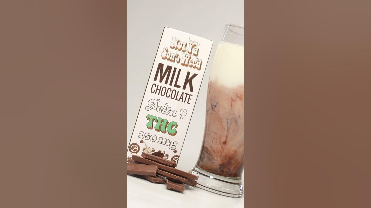 Not Ya Sons Weed Milk Chocolate Hand Poured Artisan Delta 9 And Delta