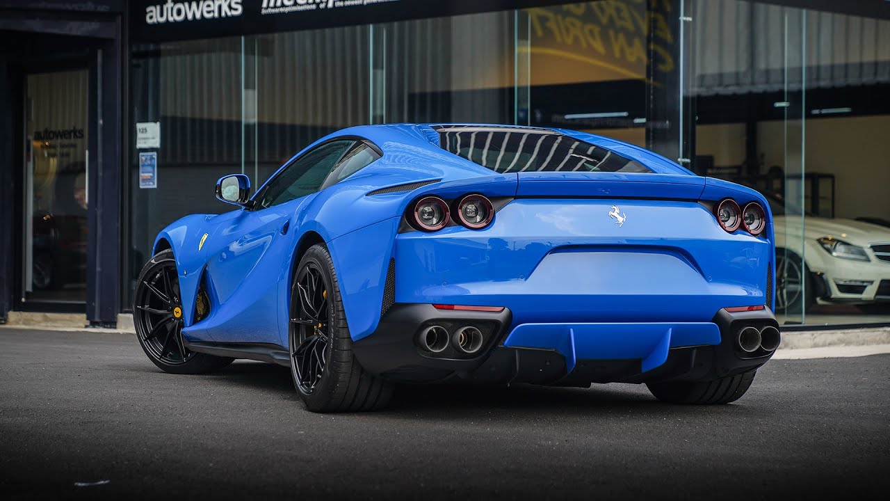 Ferrari 812 Superfast : Novitec Lowering Springs - YouTube