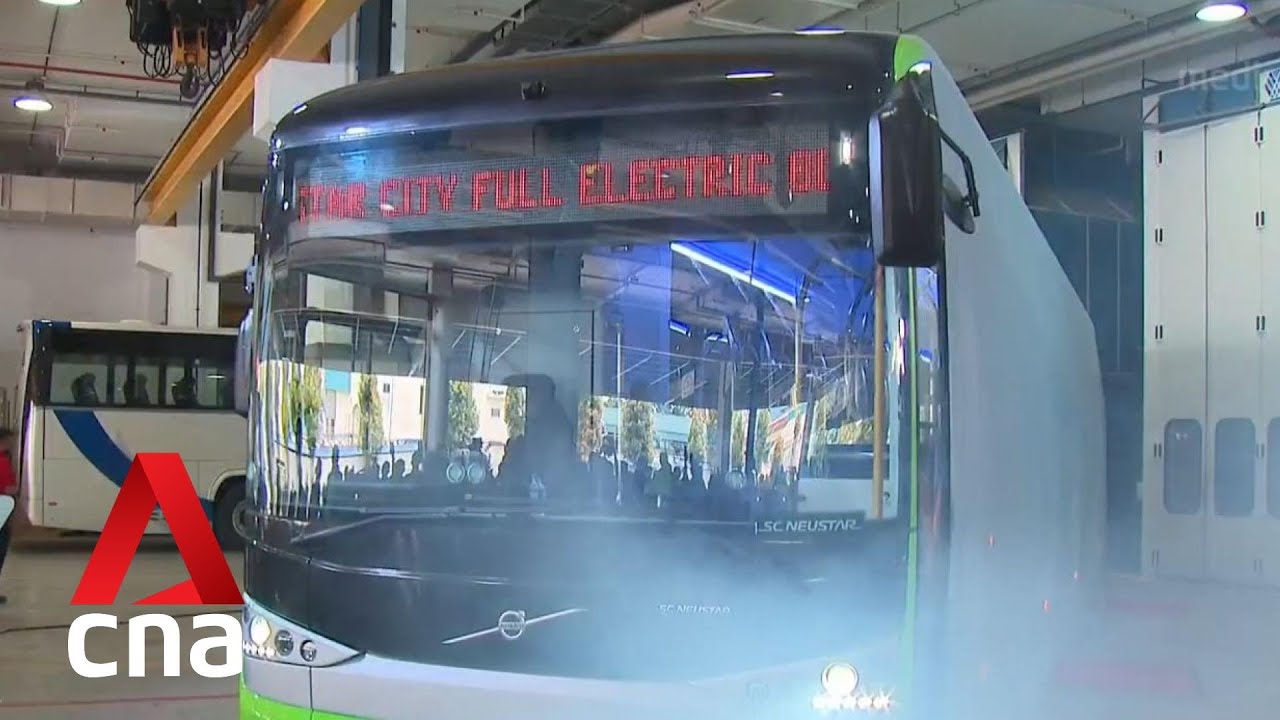 Made-in-Singapore electric bus set to hit the roads at the end of the ...