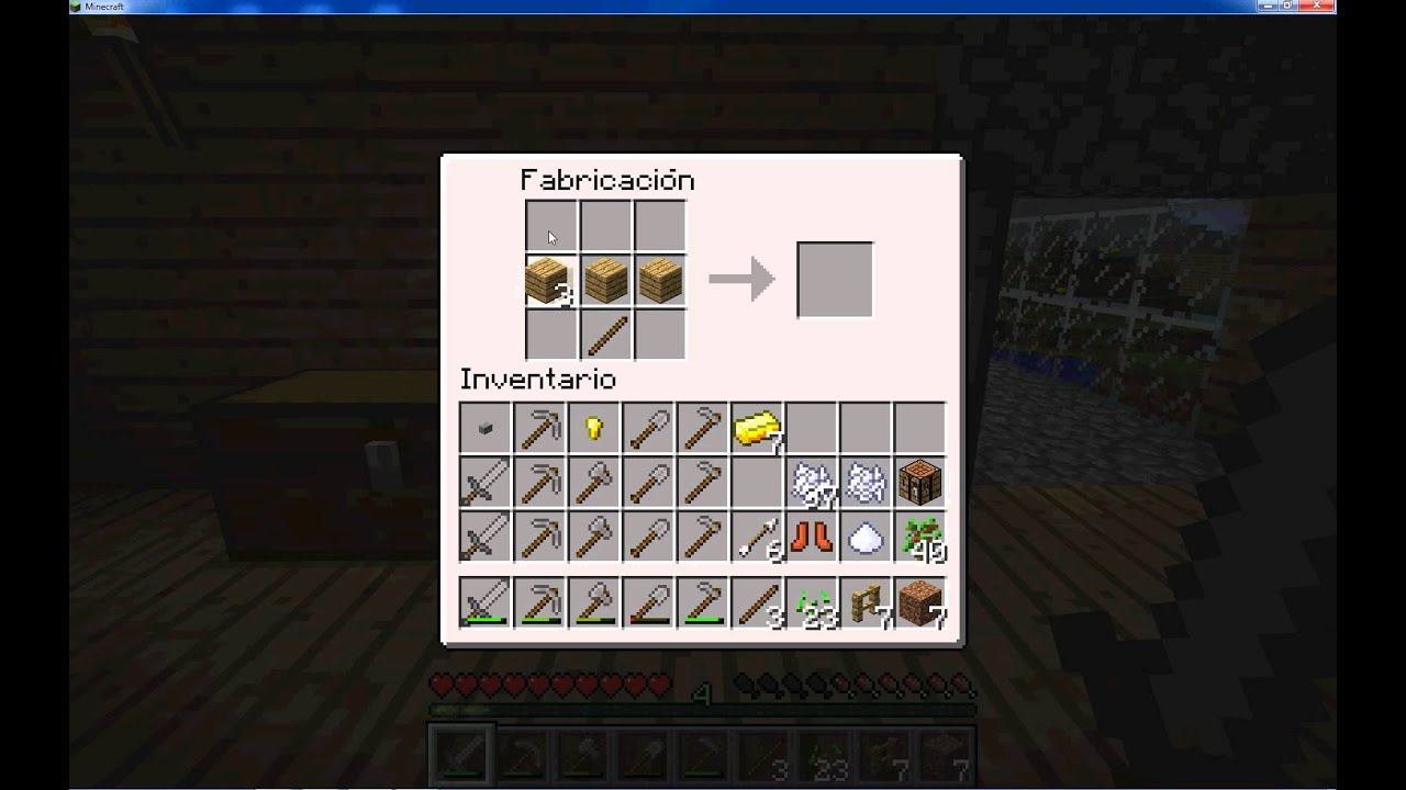 Minecraft Hacer Cartel - YouTube