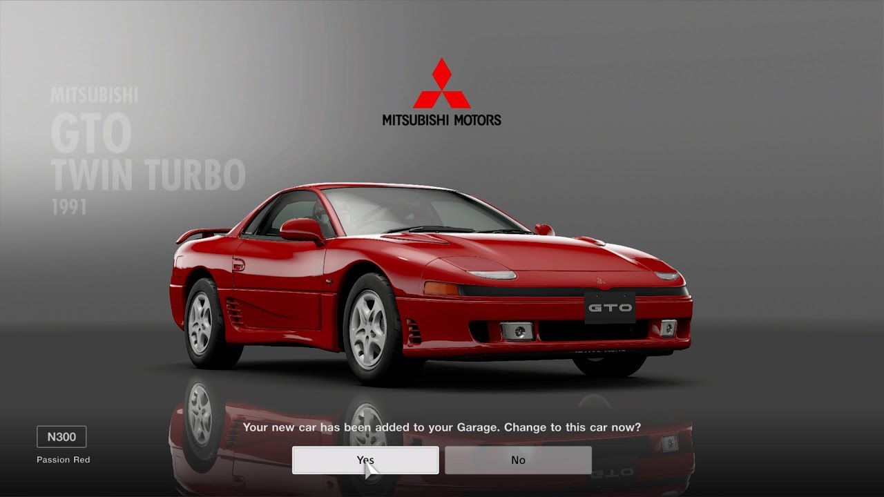 Gran Turismo™SPORT Mitsubishi GTO Test Race - YouTube