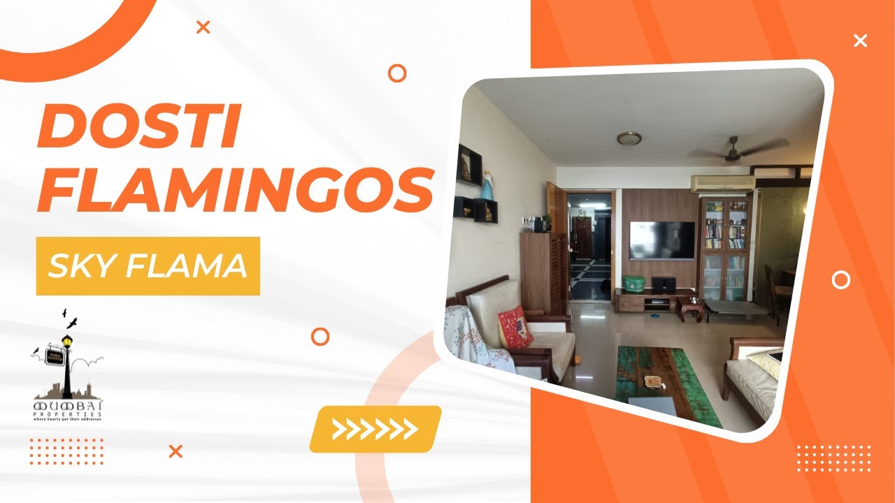 SOLD OUT - Amazing 2 Bedroom Apartment for Sale @ Dosti Flamingos, Sky ...