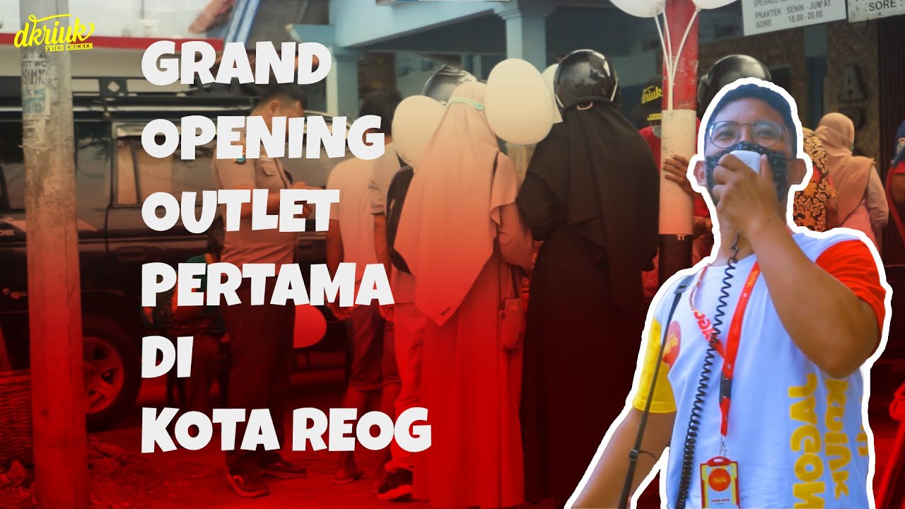 BUKA CABANG DI KOTA REOG, PONOROGO! | GRAND OPENING DKRIUK PONOROGO ...