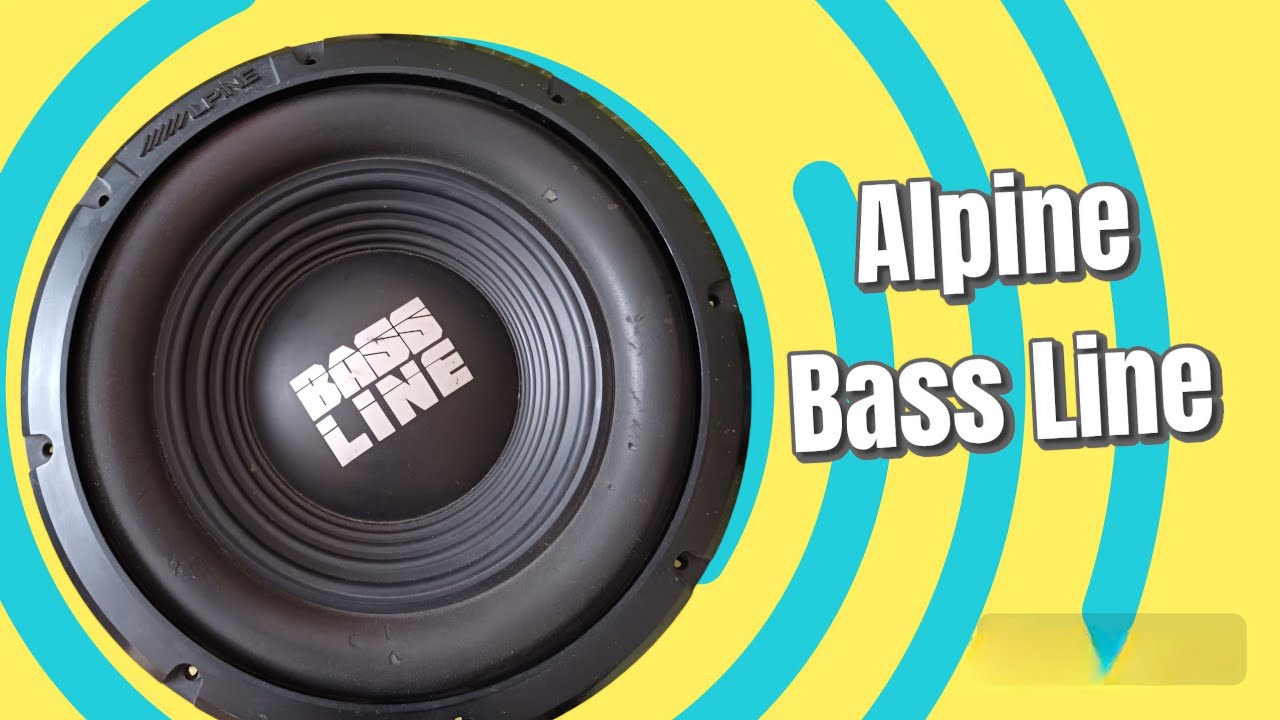 Sonando Alpine Bass Line series 12" en caja acústica ventilada Review ...