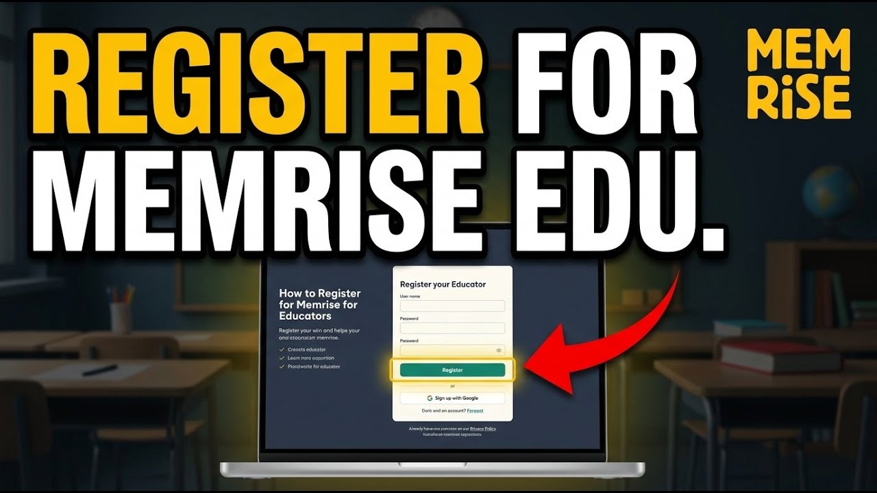 How to Register for Memrise for Educators - Detailed Guide - YouTube