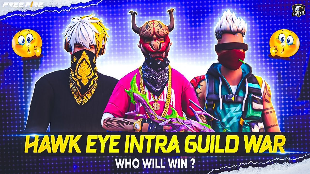 HAWK EYE INTRA GUILD WAR ON RIDER LIVE #hawks #live #nonstopgaming #giveaway #freefire # ...