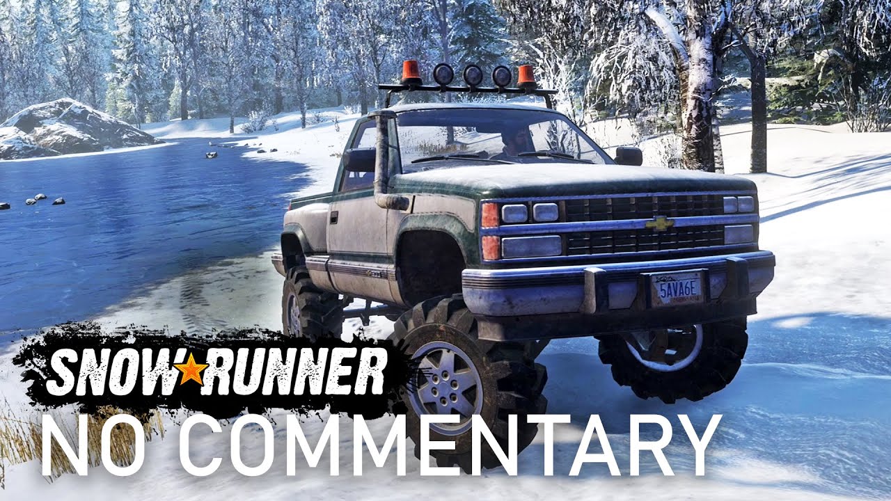Snow Recovery In Alaska | SnowRunner Raw Gameplay (Bonus - No ...