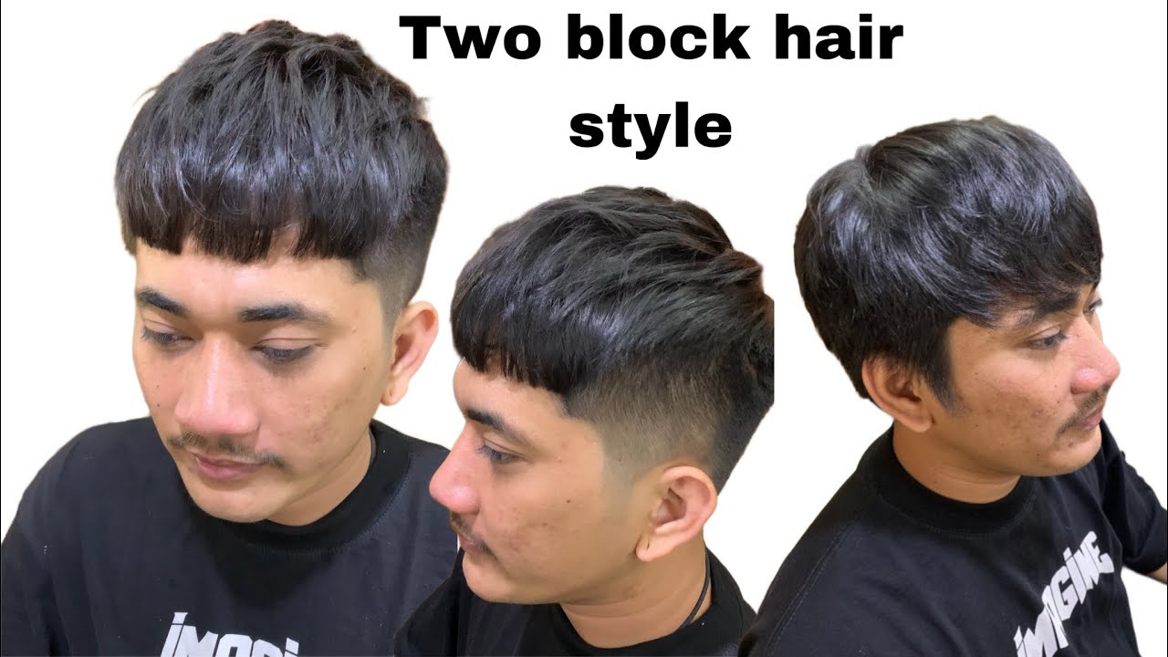 Jenis Rambut jigrak minta di potong Two Block - YouTube