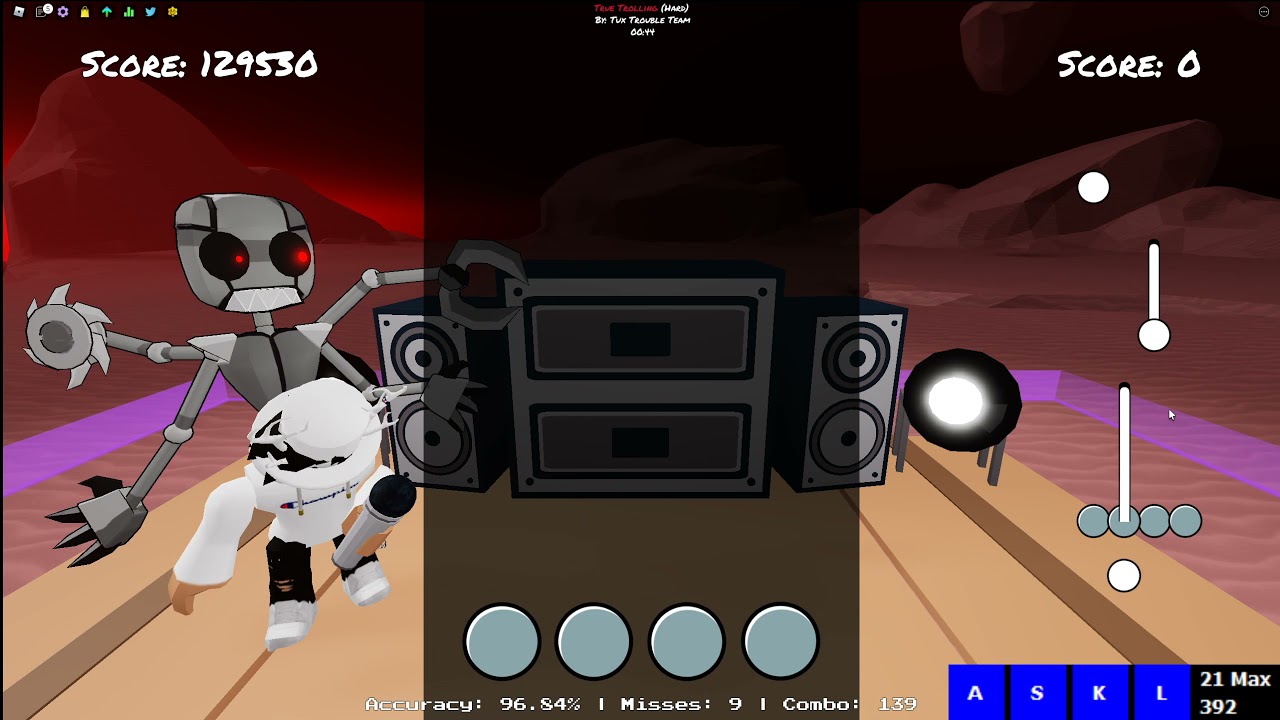 Funky Friday | True Trolling - 15 misses | (Roblox FNF) - YouTube