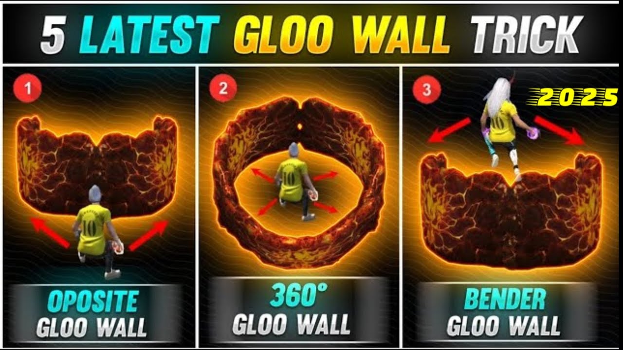 Free Fire Gloo Wall Setting | Gloo Wall Setting | Free Fire Me Fast ...