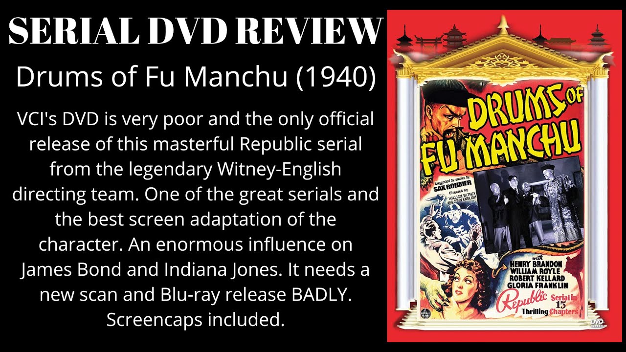 Drums of Fu Manchu (1940) Republic Serial #19 VCI DVD Review - YouTube