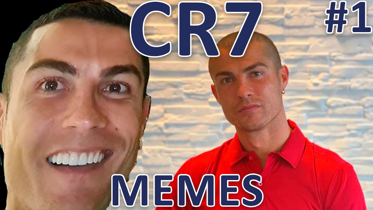 CR7 CARECA😱!!😂 TENTE NÃO RIR MELHORES MEMES | #1 | CRISTIANO RONALDO ...