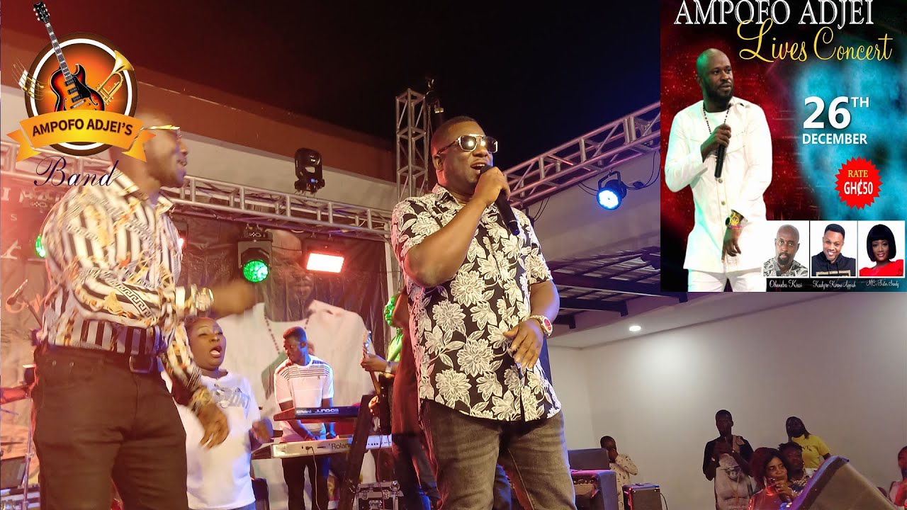 DJ KA With Kumawood Stars Performs Amakye Dede Songs At Ampofo Adjei ...