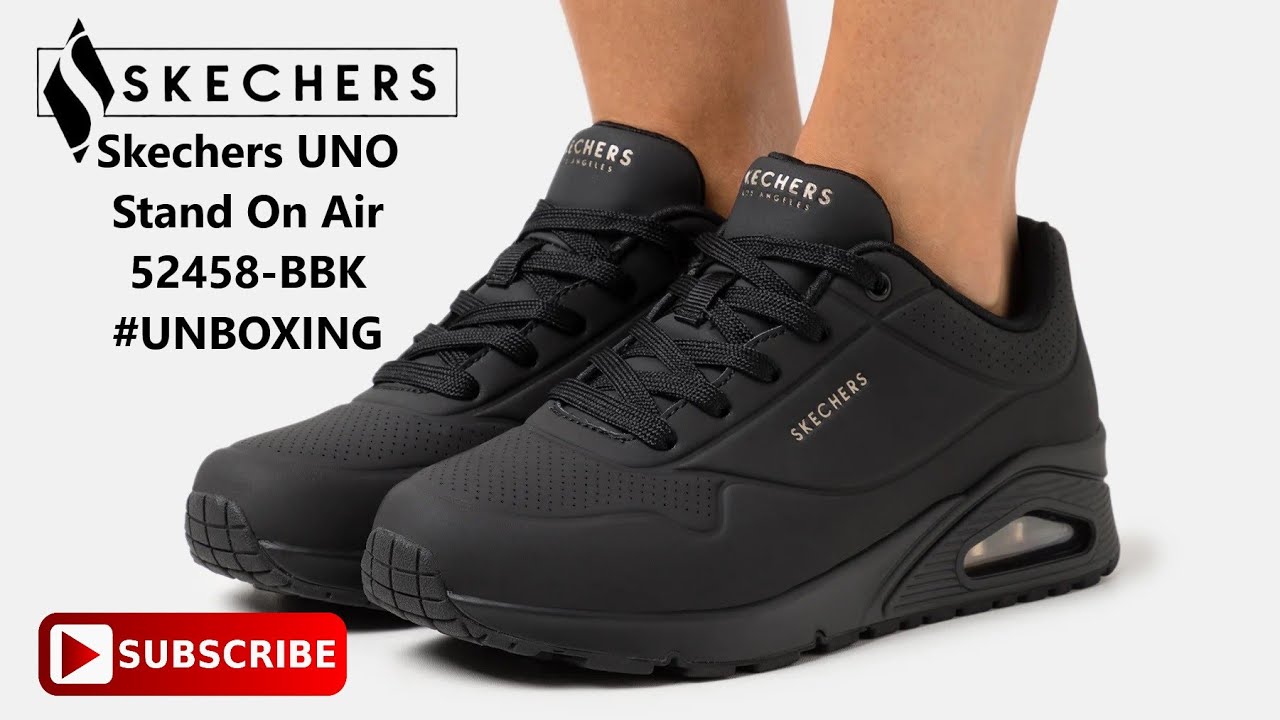 Skechers UNO Stand On Air Men's Trainers / Air Cooled Memory Foam ...