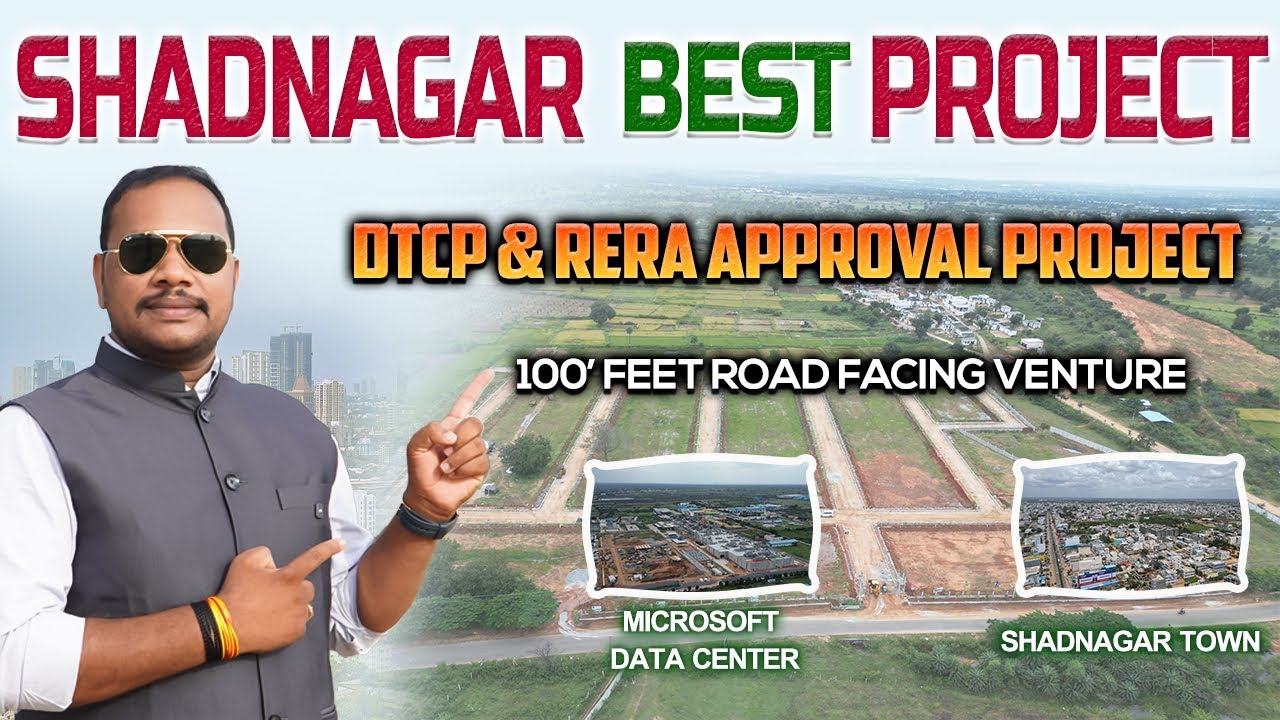 🏡 Shadnagar Plots | Best Location, Fast Development & 100% Legal ...