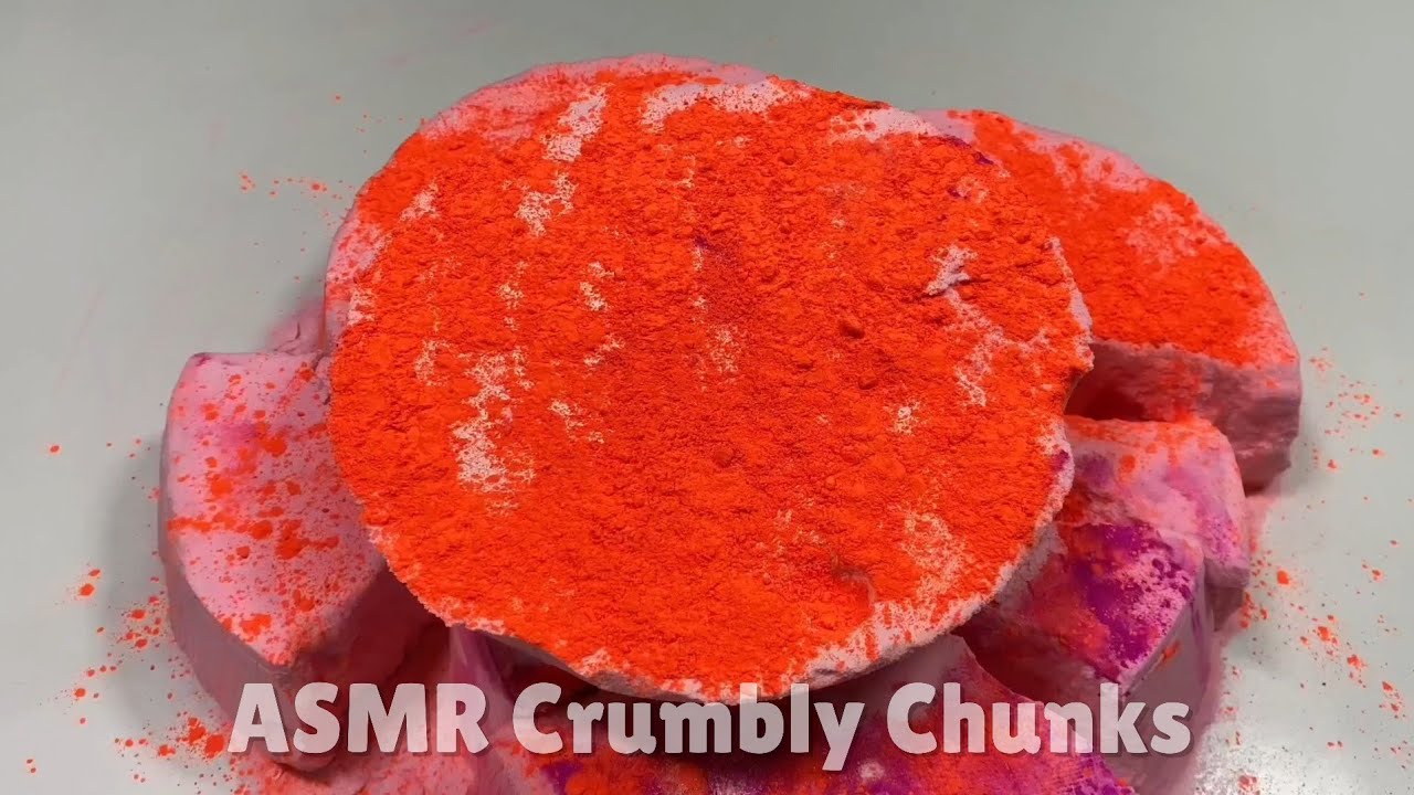 Baking Soda ASMR Crunchy Crumble | Relax Your Mind #satisfyingvideos # ...
