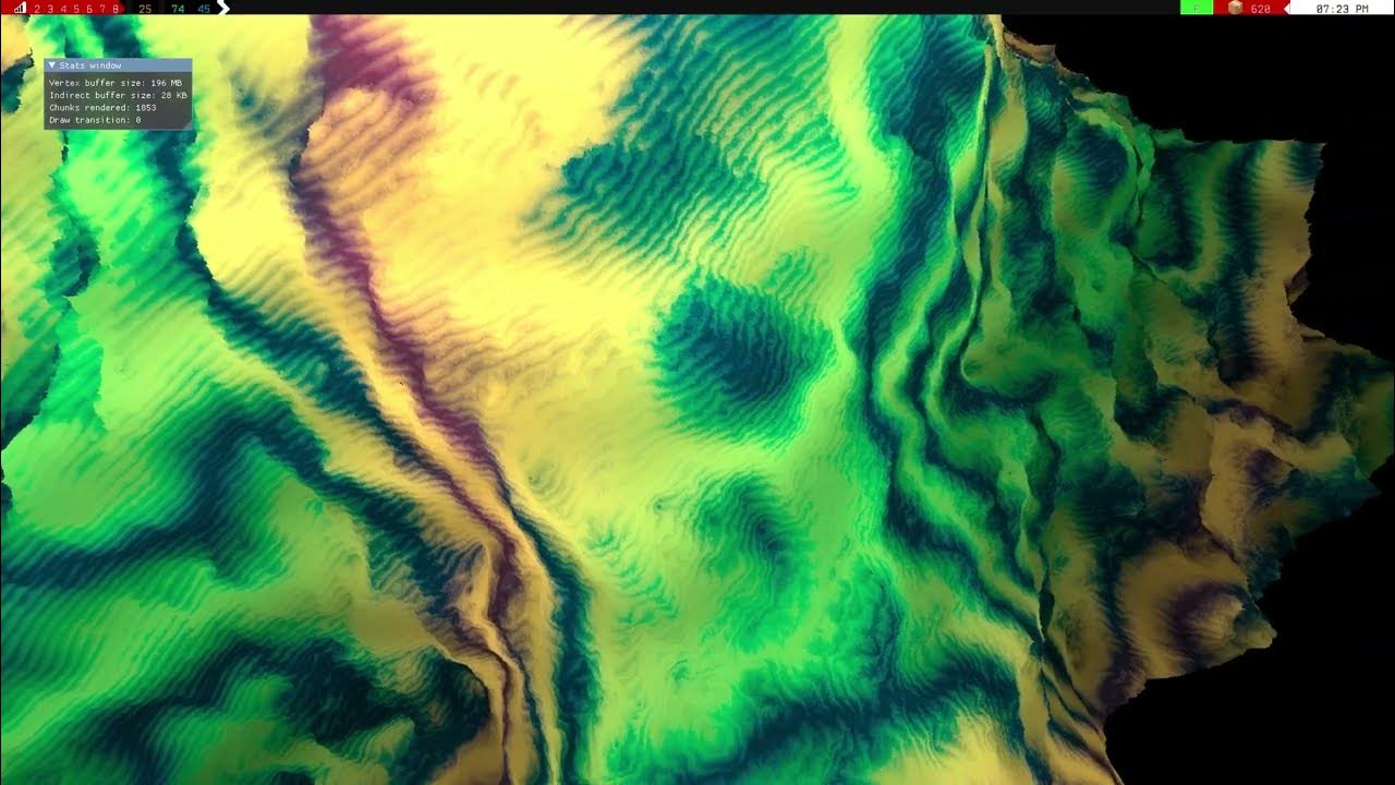 Voxel Engine made with Vulkan, early stage - YouTube