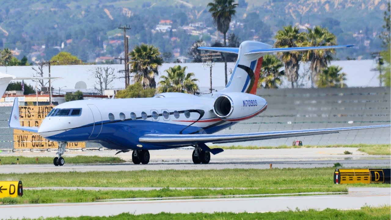 PRIVATE JETS Taking off and Landing in Van Nuys Airport (KVNY) Episode ...